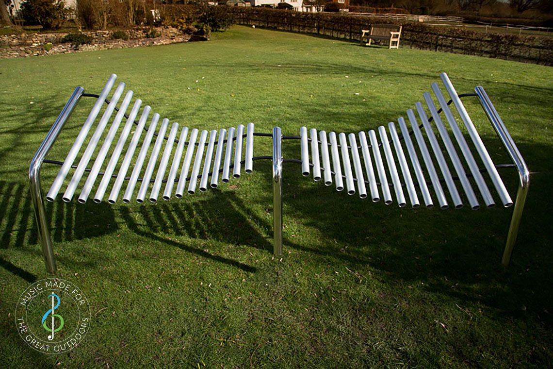 Papilio Outdoor Metallophone takes flight! - Percussion Play