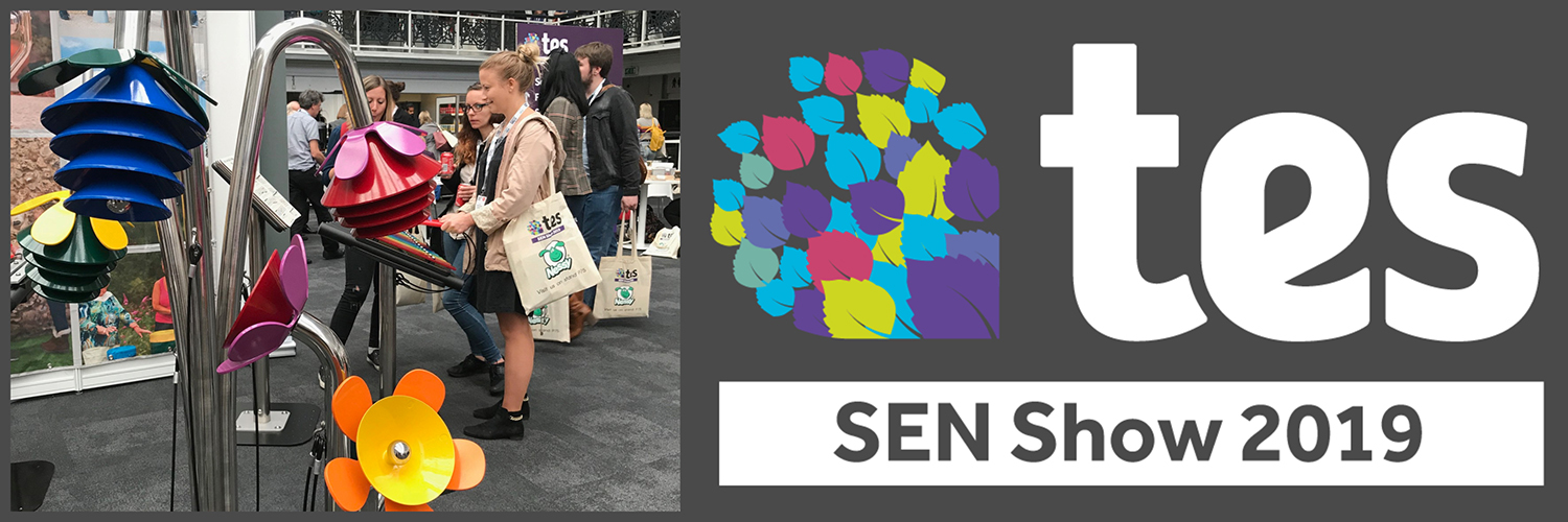 Saying it With Flowers at the Tes SEN Show London - Percussion Play